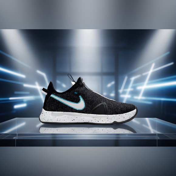 Nike | Shoes | Nike Pg 4 Ep Iv Paul George Black Grey Teal Blue Men ...